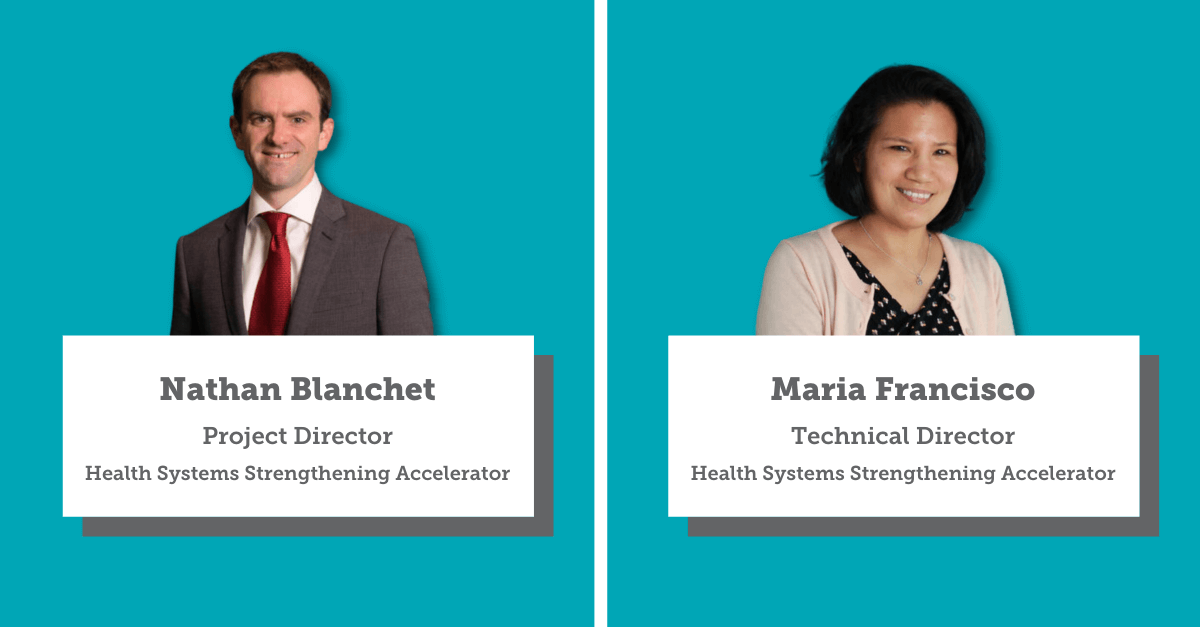 R4D announces new leadership for the Health Systems Strengthening ...