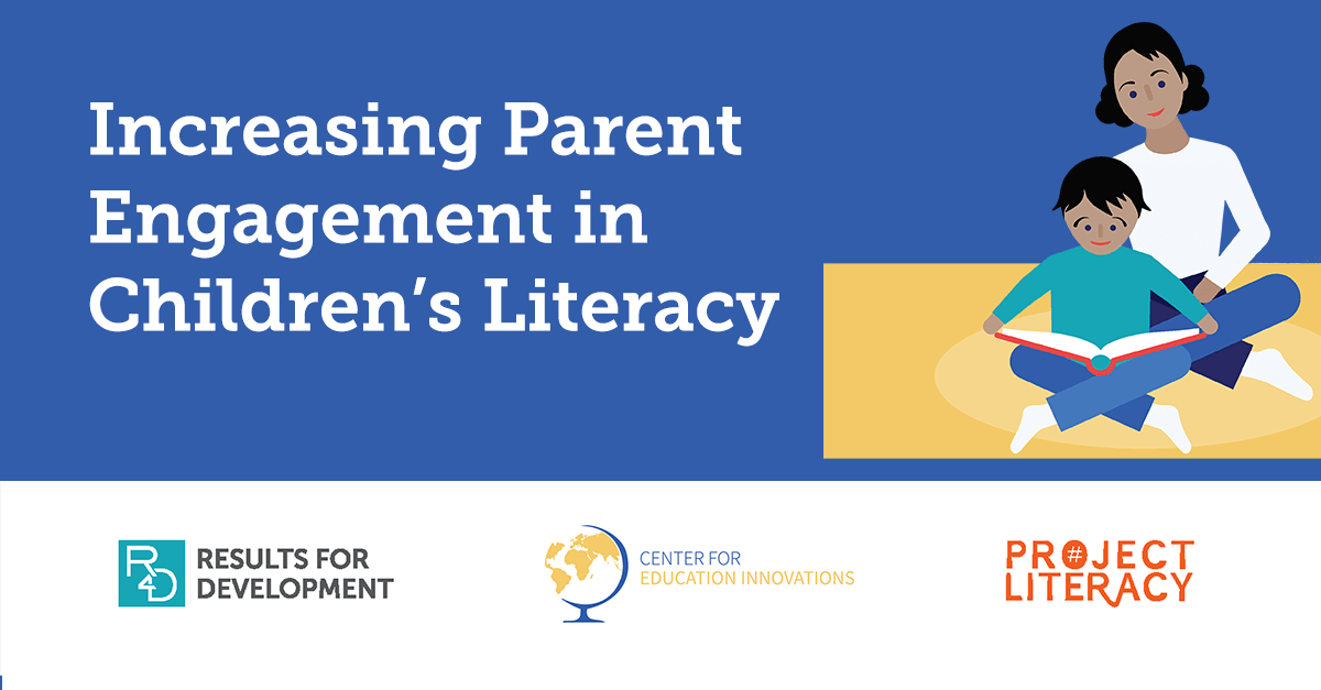 A practical tool to increase parent engagement in children’s literacy ...
