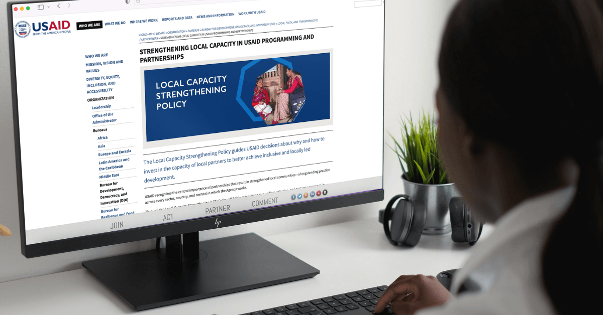 R4D’s statement on USAID’s Local Capacity Strengthening Policy ...